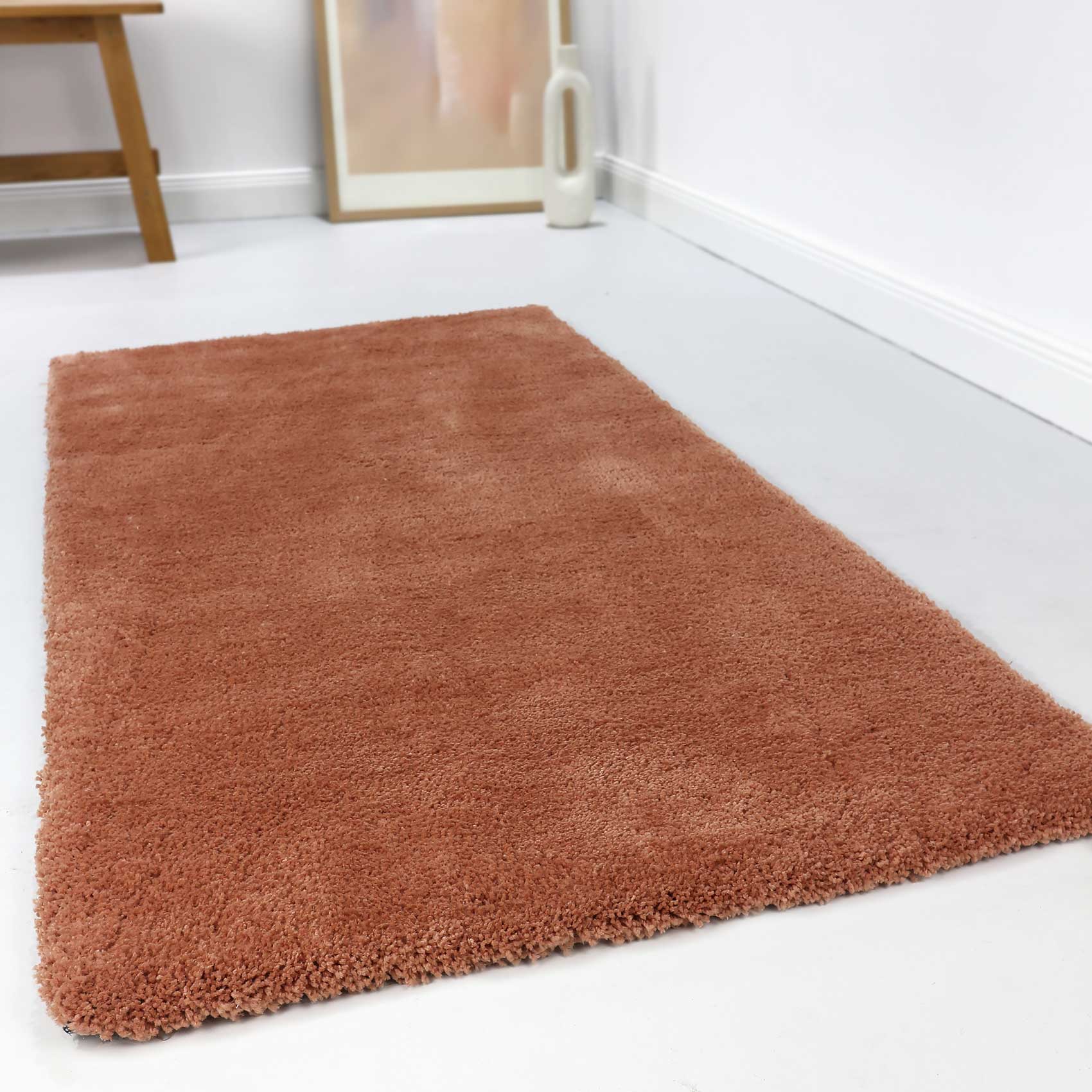 Esprit Teppich Cognac Hochflor "Relaxx"